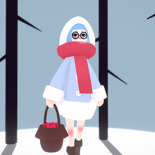 ArtStation - Snow Girl