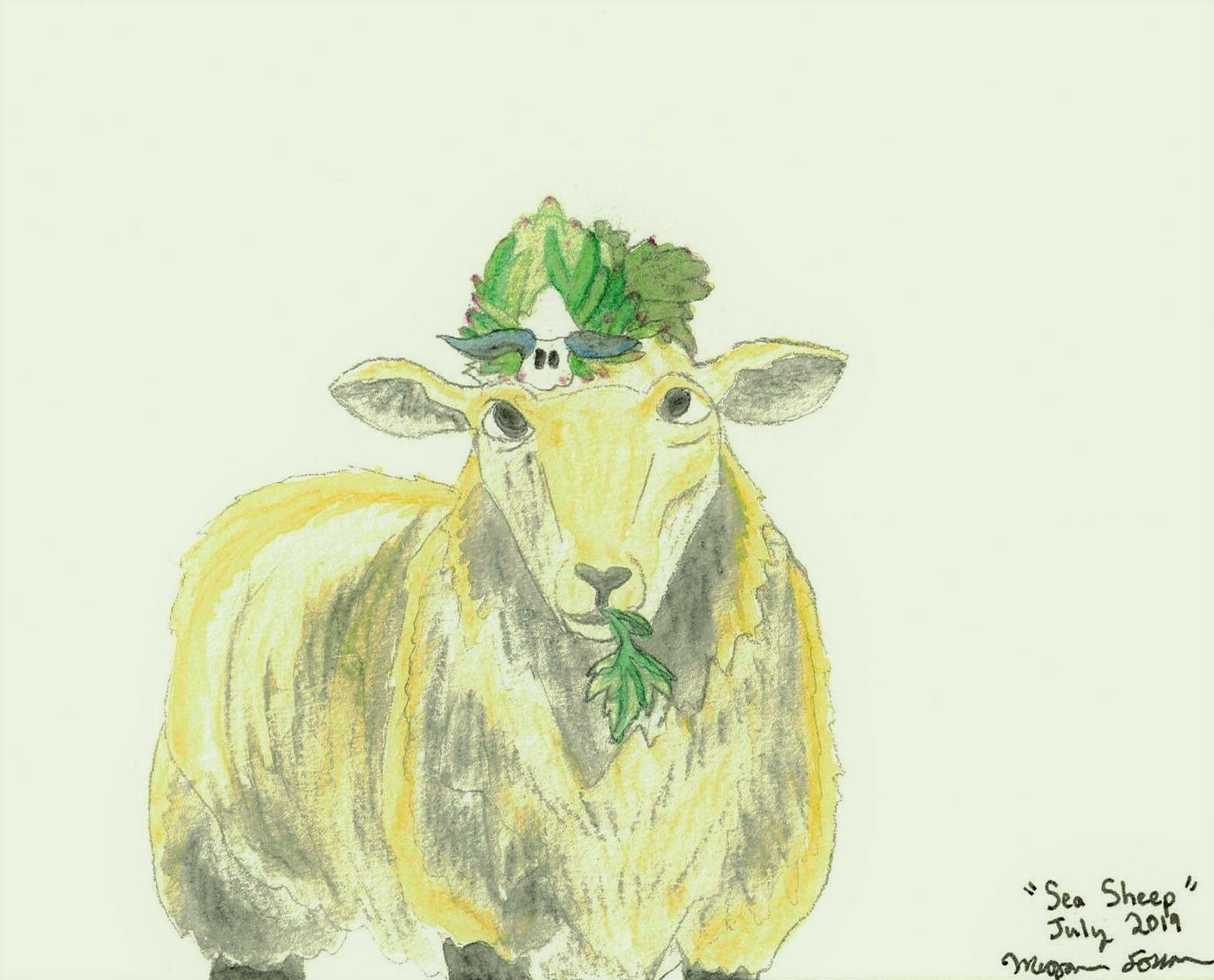 ArtStation - "Sea Sheep" - Land Identifies Sea Collection