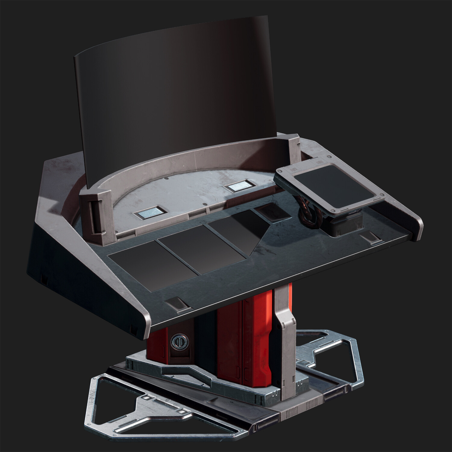 ArtStation - Sci-Fi Console