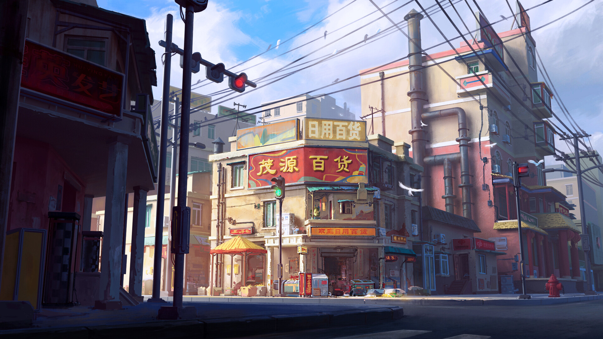 ArtStation - Little Town