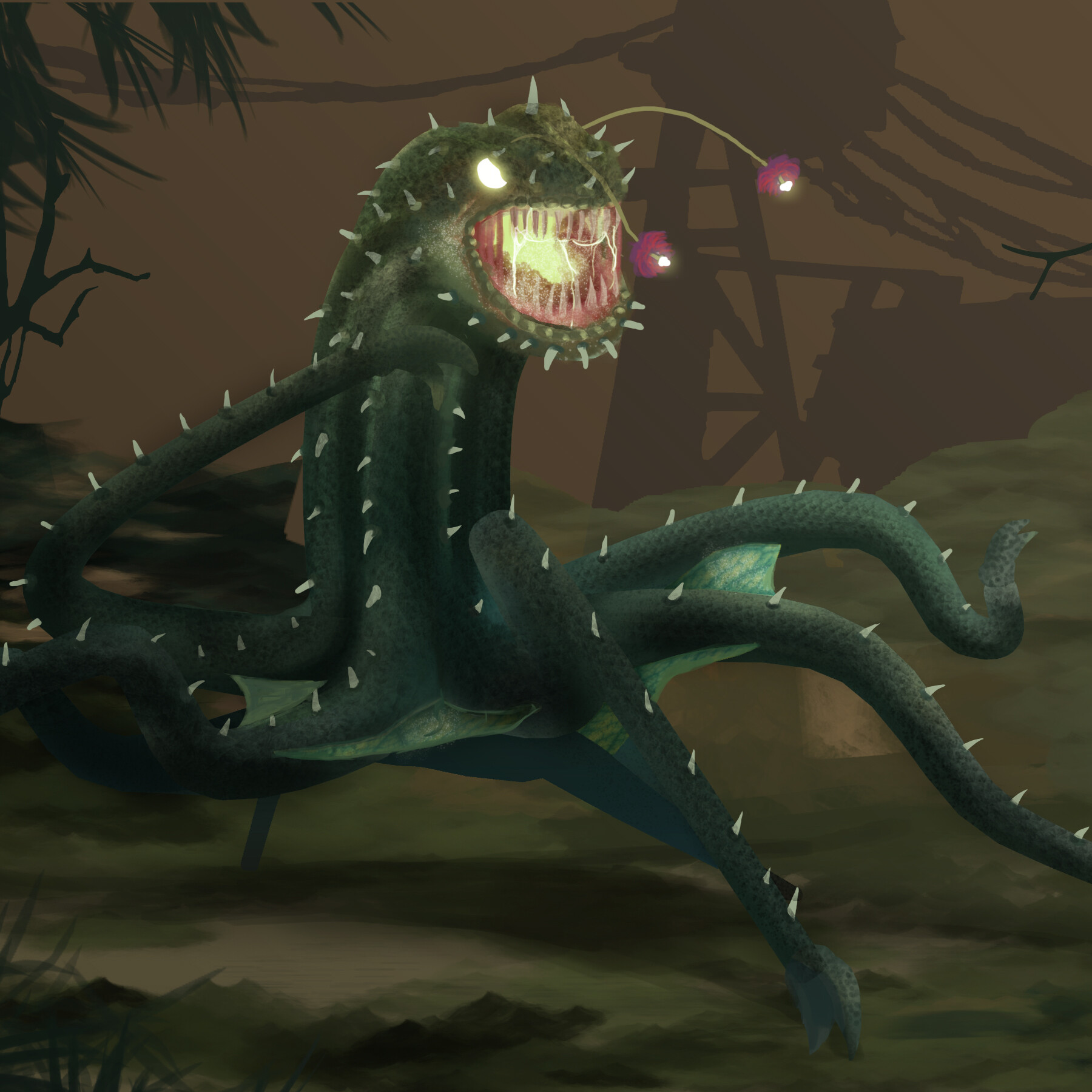 ArtStation - Cactopus