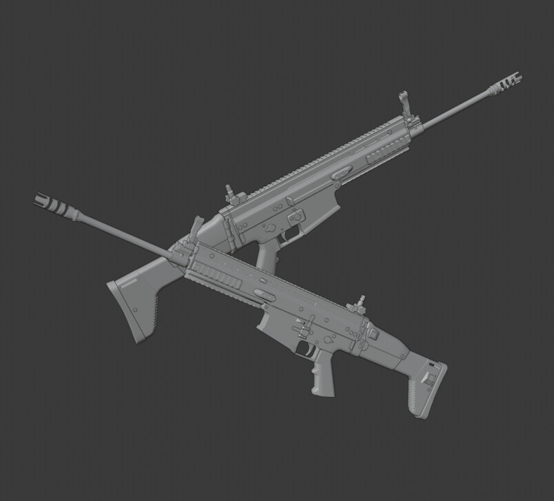 ArtStation - FN Scar H