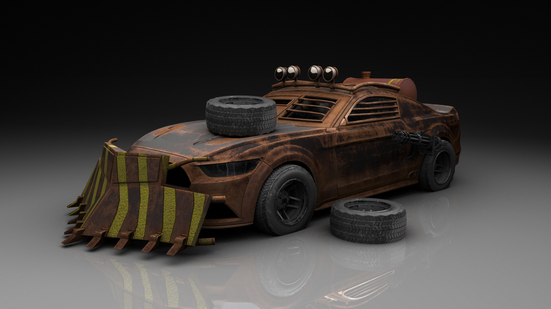ArtStation - Concept Mustang Gt