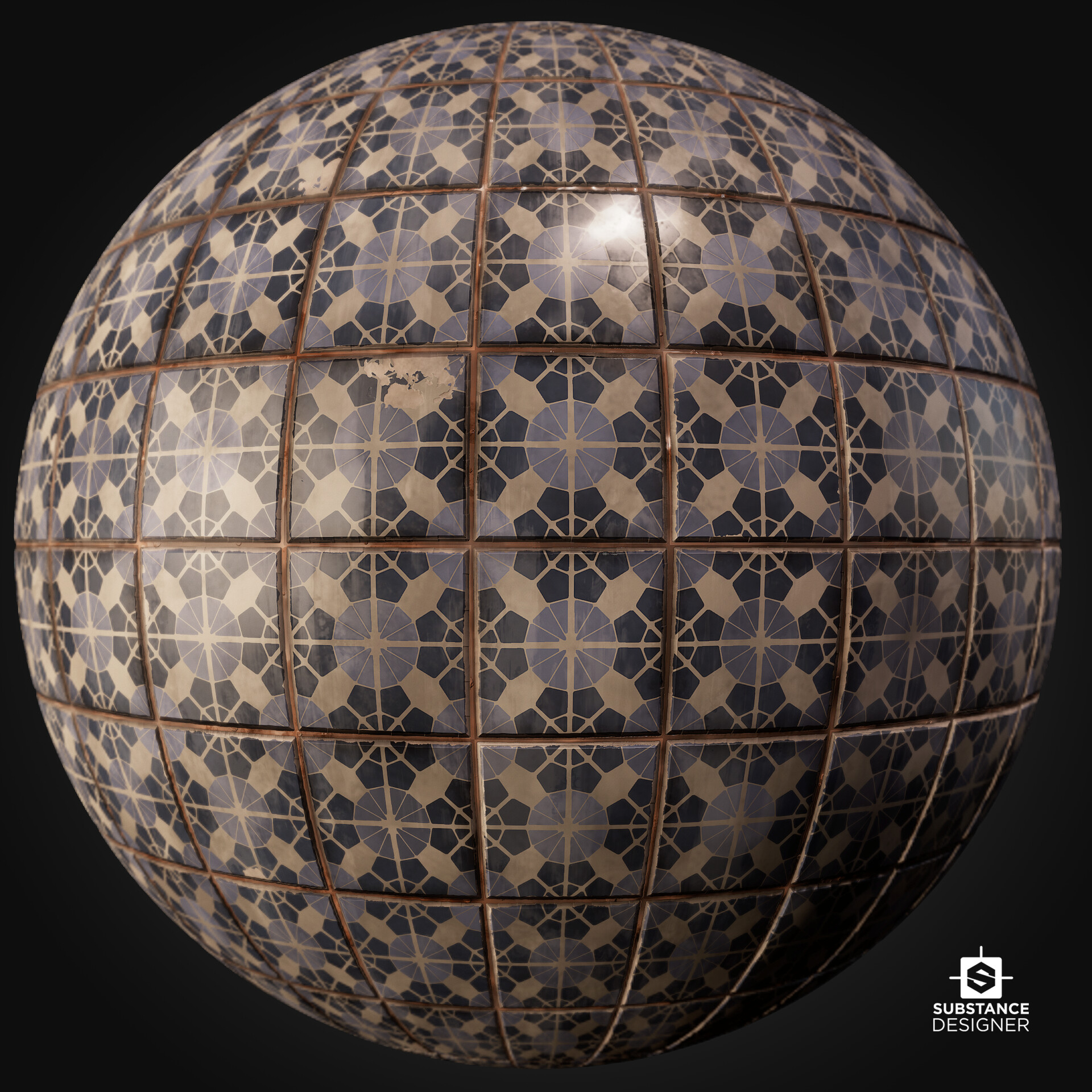 ArtStation - Ceramic Tile Patterns