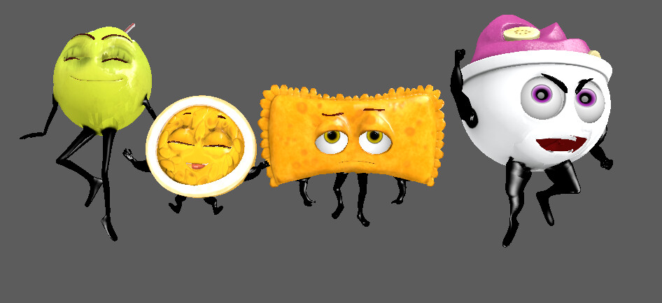 ArtStation - Vendor Fruits Rig (World of Hue)