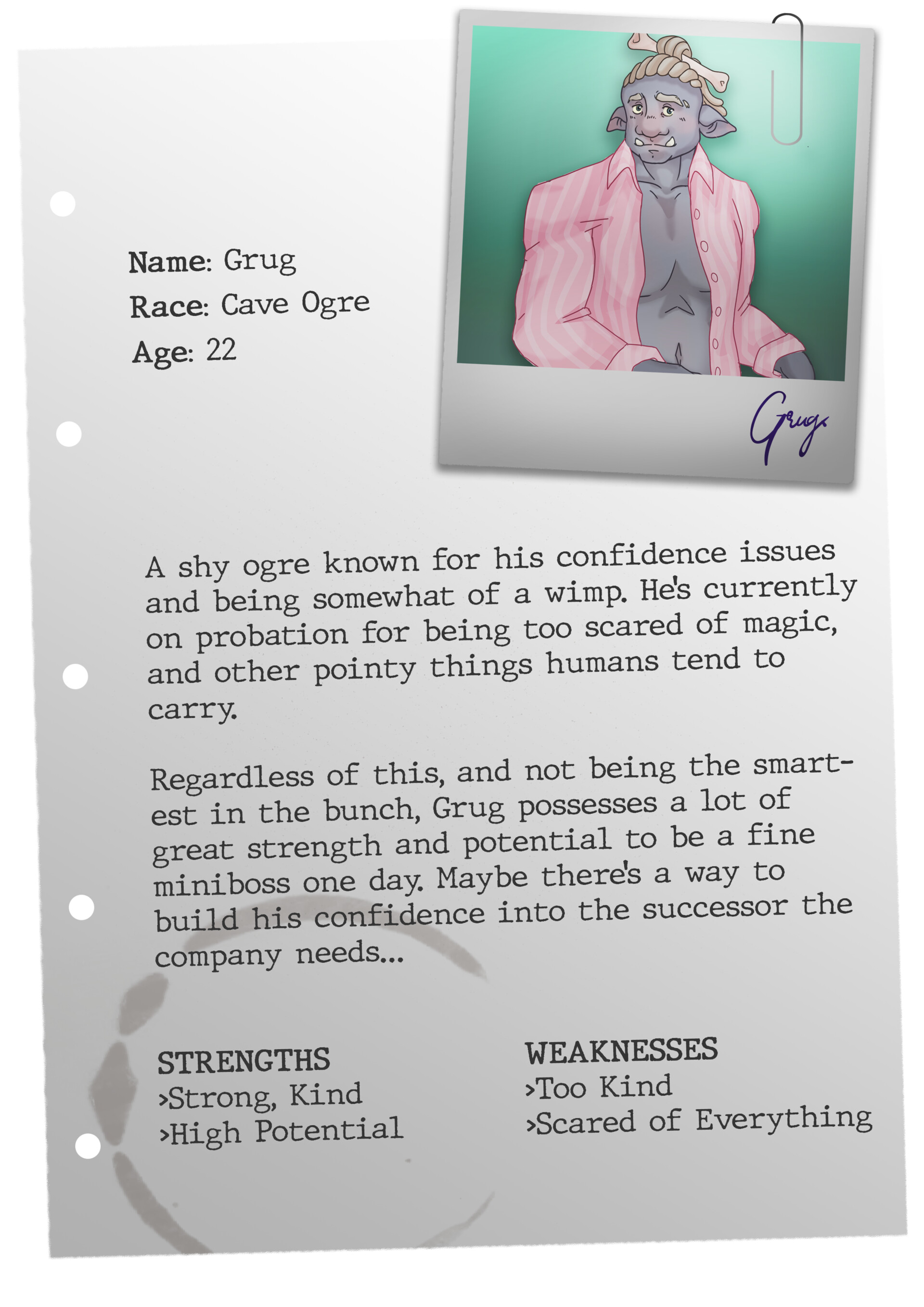 ArtStation - CV Character Profiles