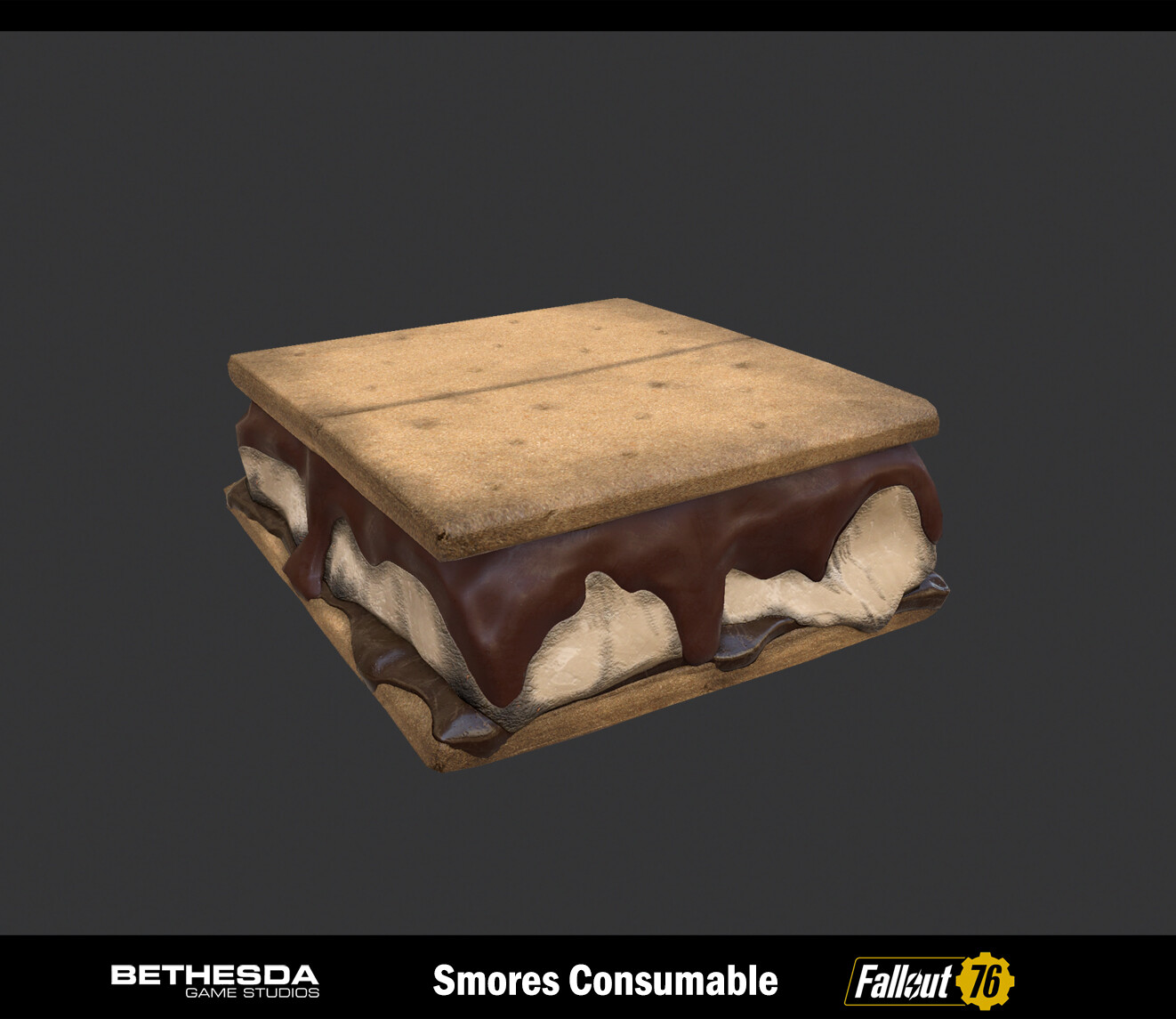 ArtStation - Fallout 76, fun Smores Consumable