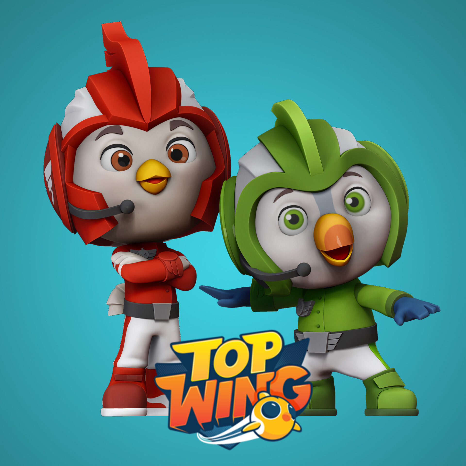 ArtStation - TopWing - Pilot Rod and Brody