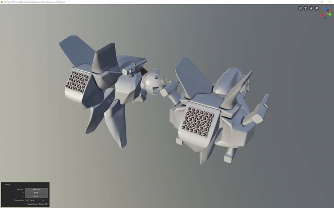 ArtStation - Kitbashing fun in Blender