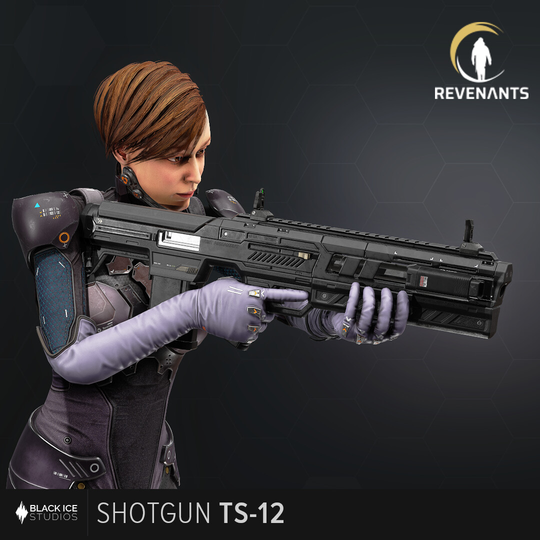 ArtStation - TS-12 Shotgun