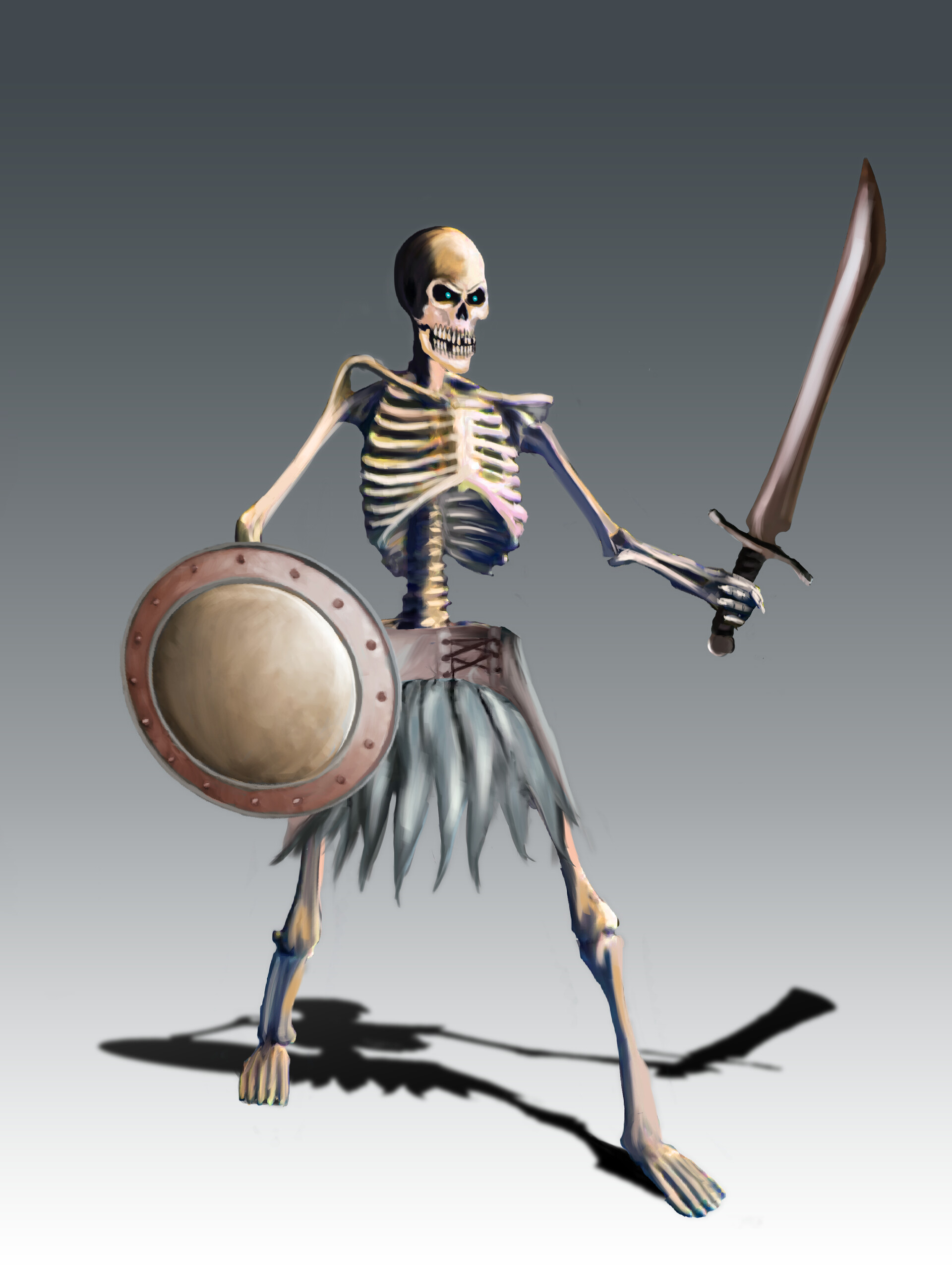 ArtStation - Skeleton Soldier