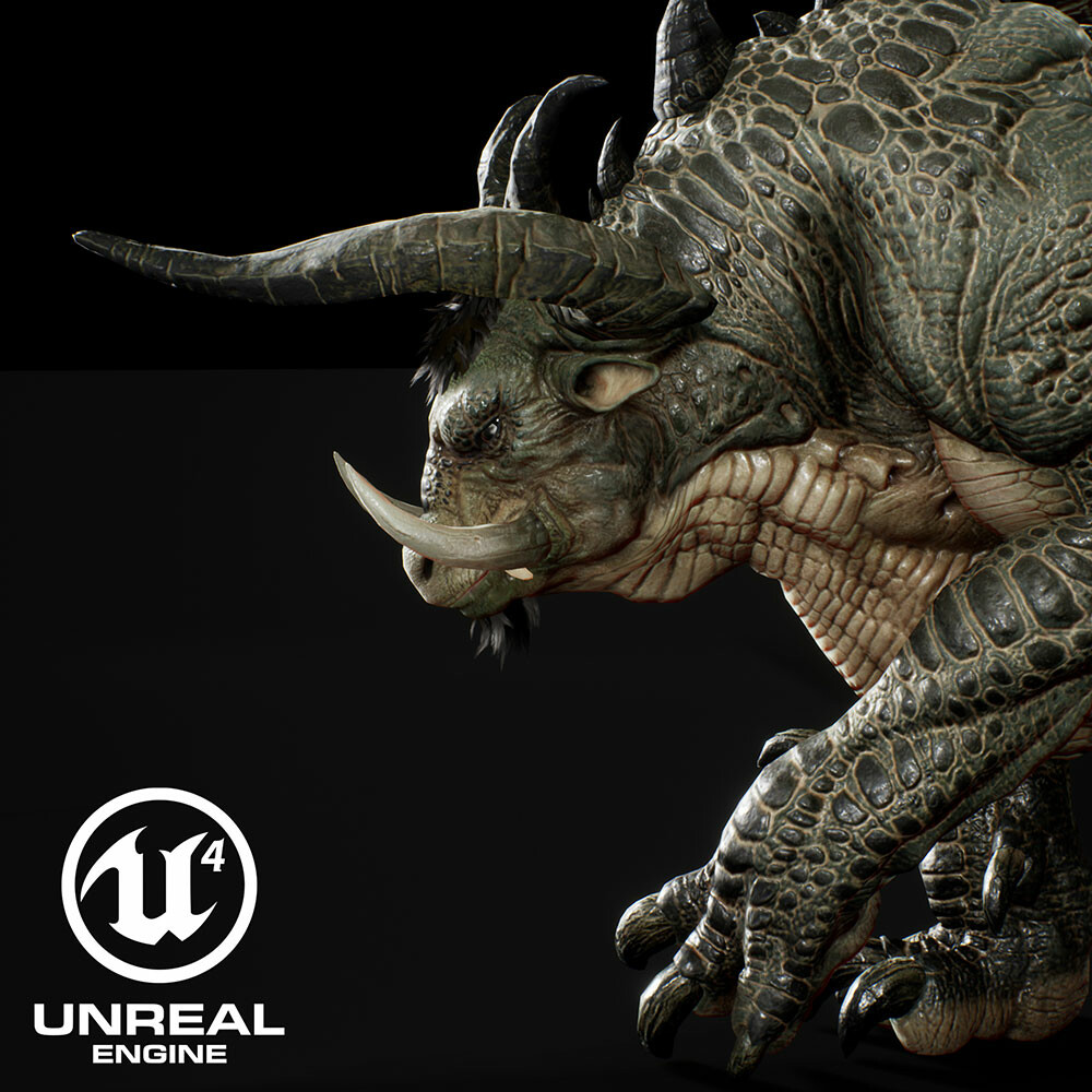 ArtStation - Bless Behemoth fanart