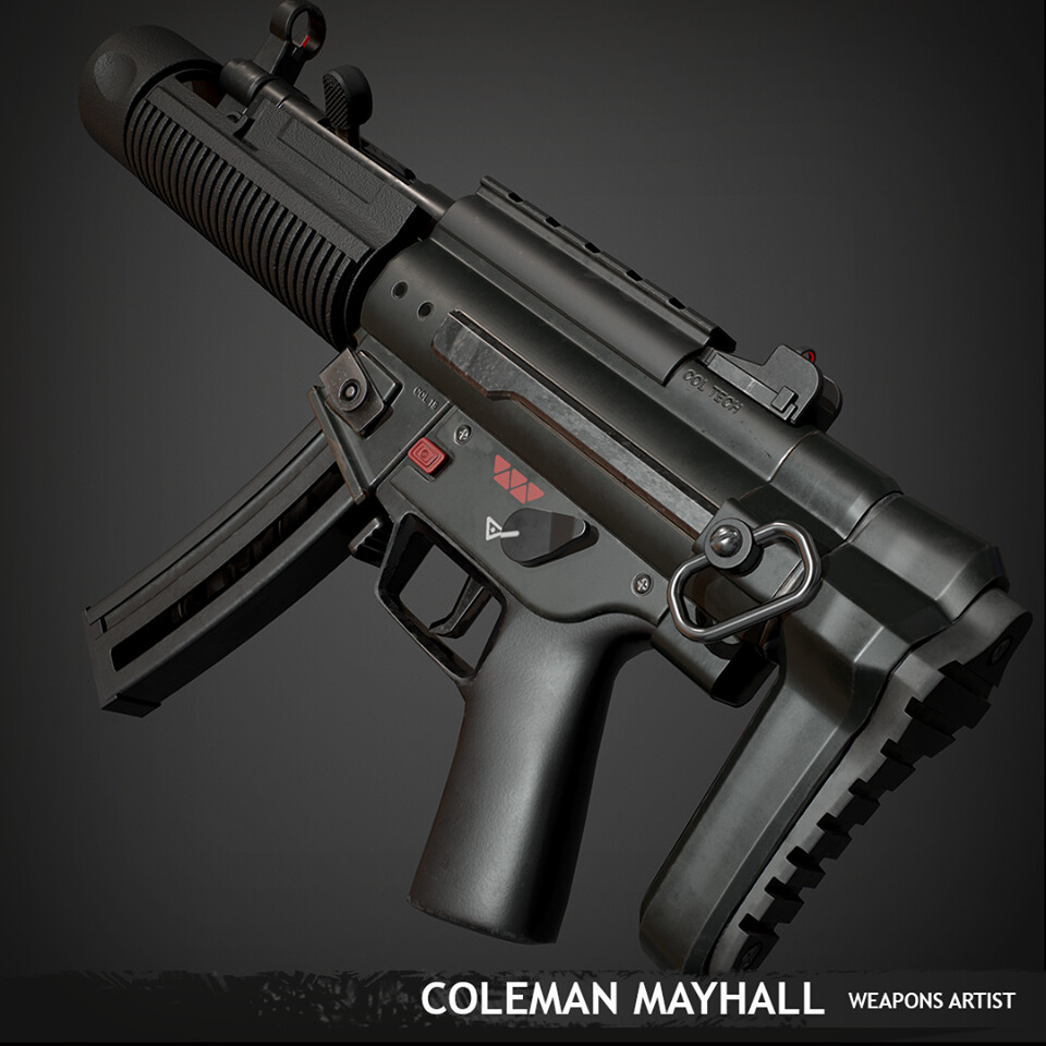 ArtStation - Custom MP5 - "Murdock"