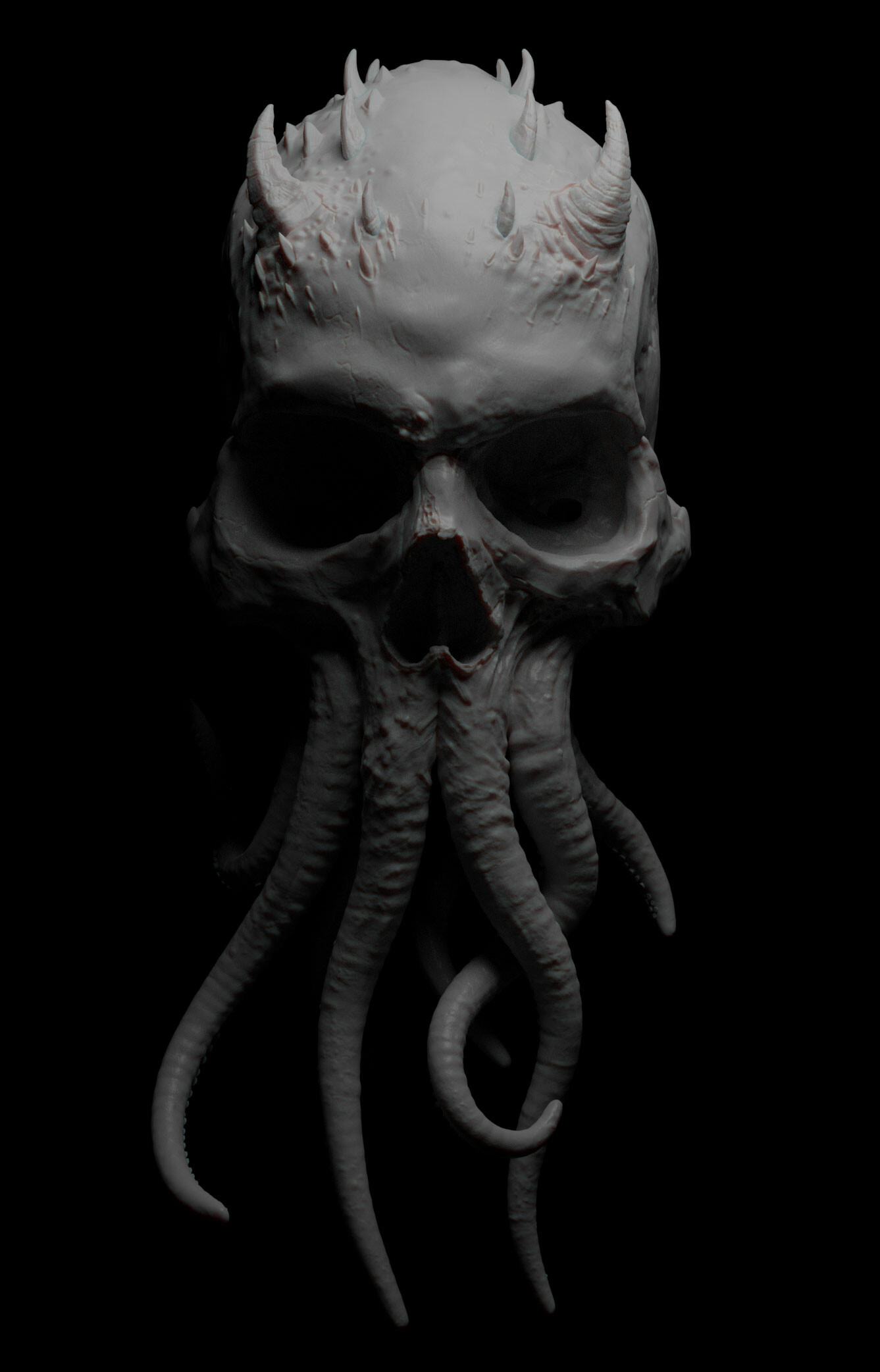 ArtStation - Twisted Skull