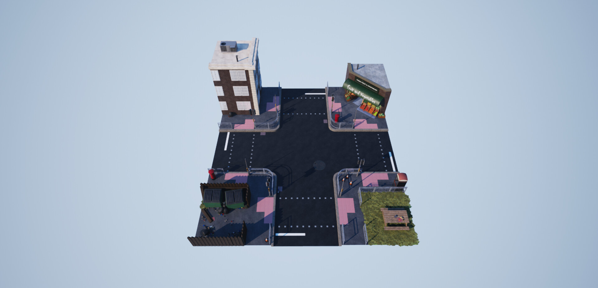 ArtStation - Street Environment
