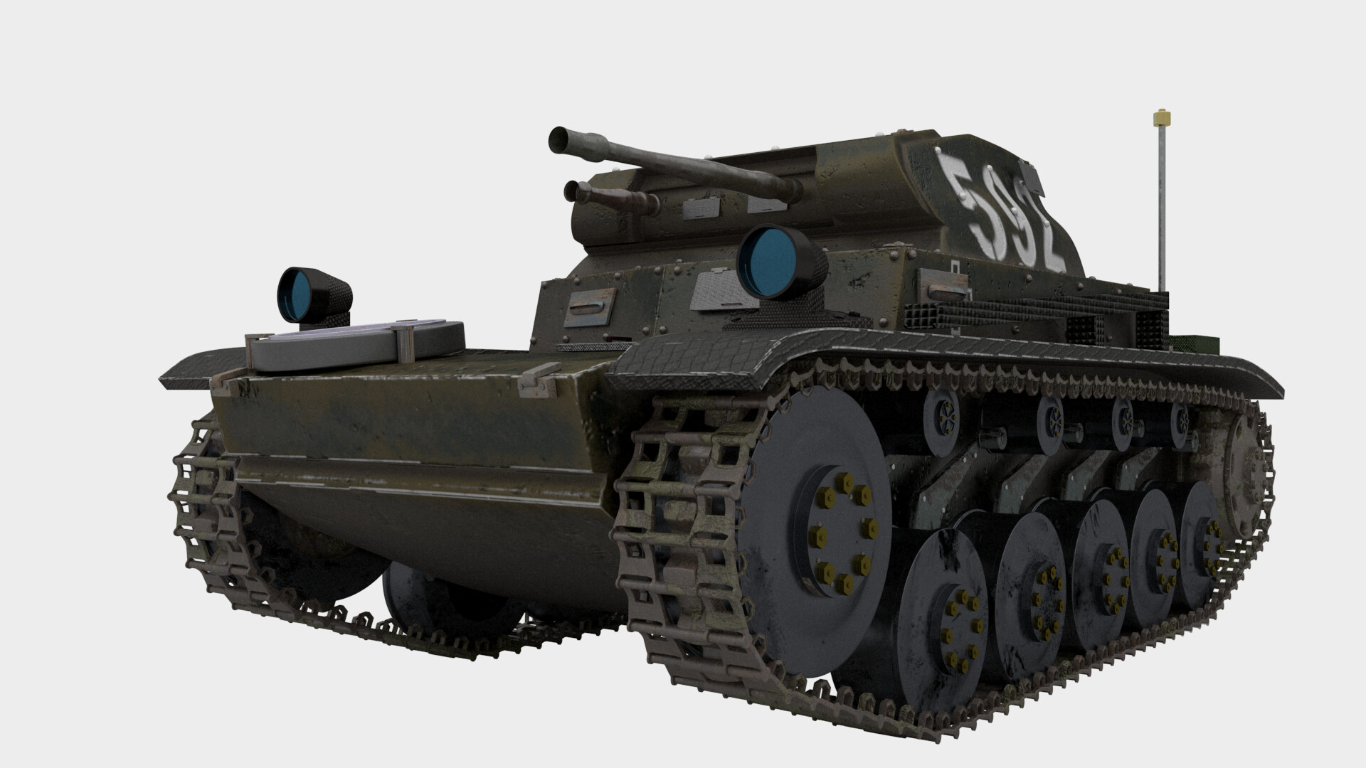 ArtStation - Panzerkampfwagen II