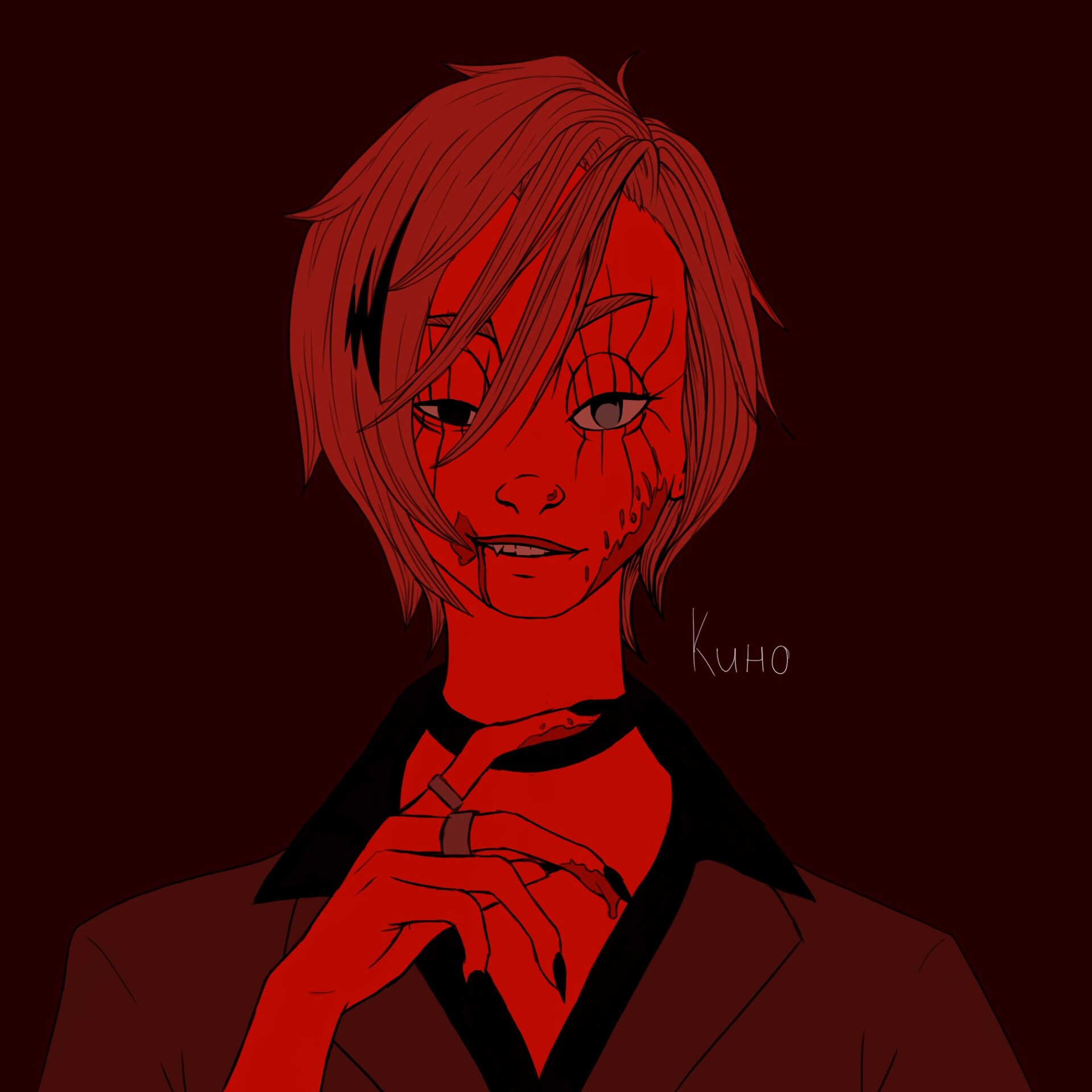 ArtStation - Kaminari Au!vampire