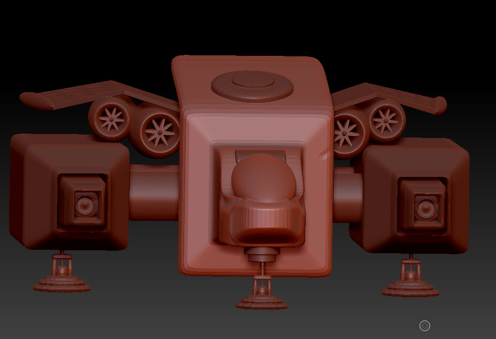 ArtStation - module 2 week 4 hard surface modeling in ZBrush