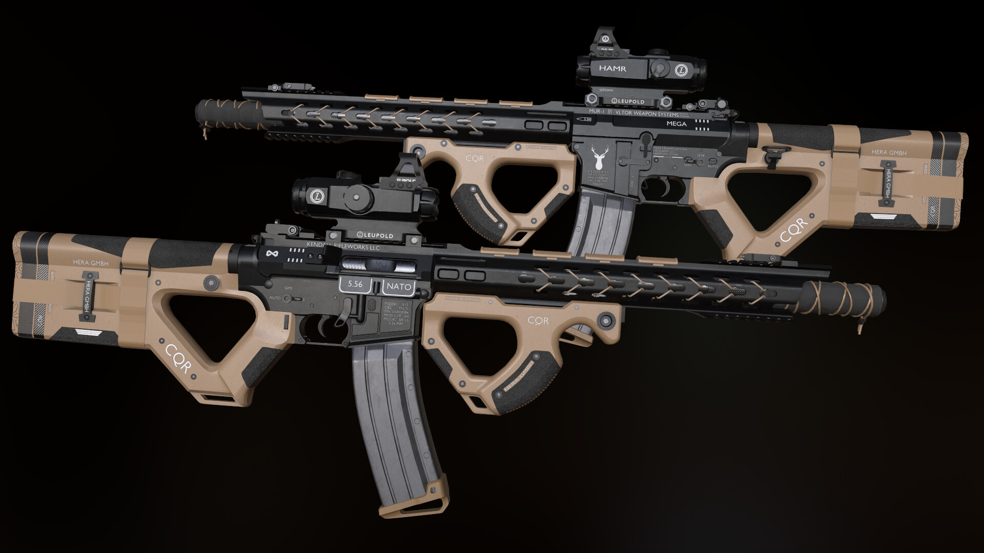 ArtStation - M4A1 Variant " The Equalizer