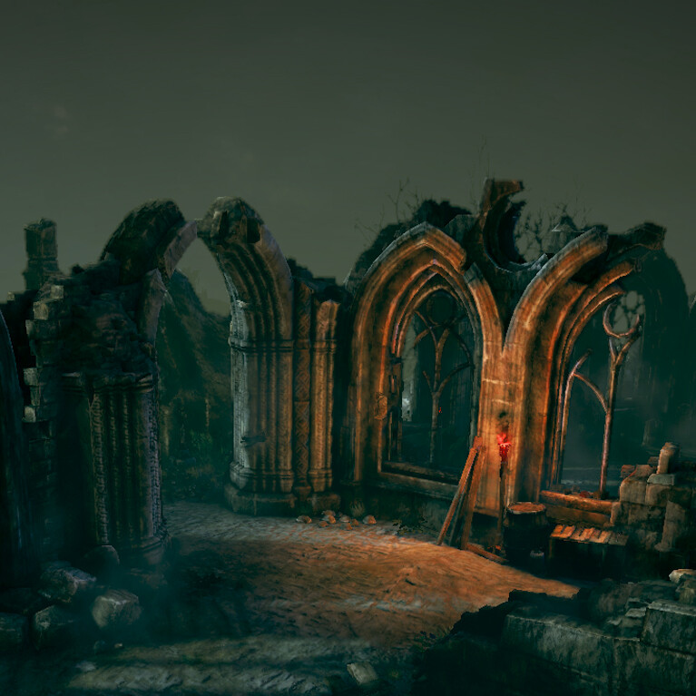 ArtStation - Gothic Castle - Modular Set - 2009