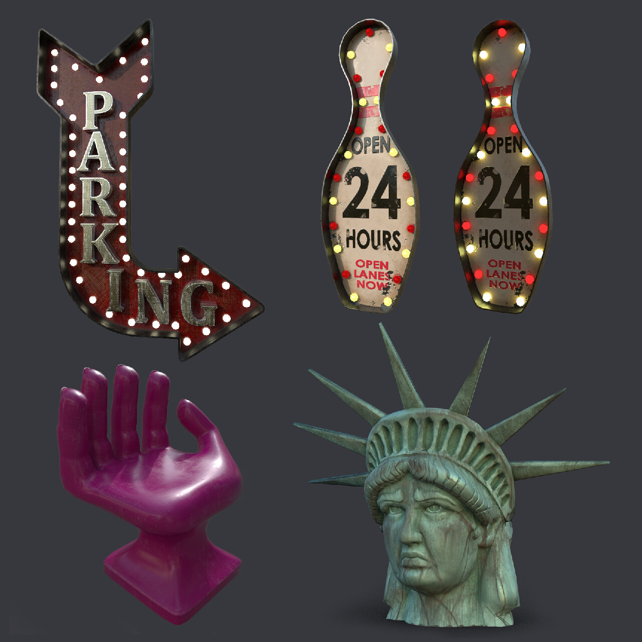 ArtStation - Some PBR props [UE]