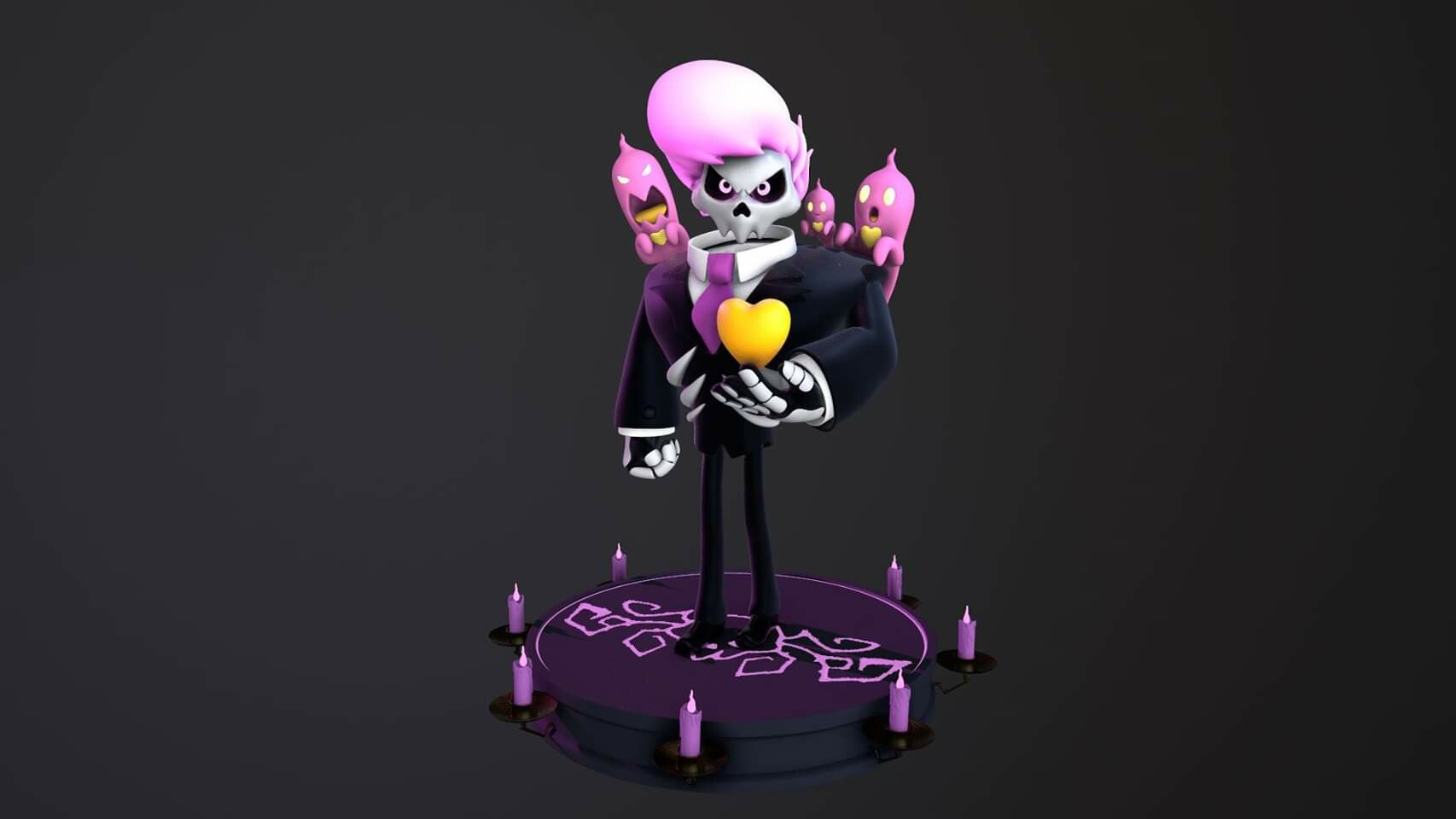 ArtStation - Mystery Skulls - Lewis Pepper