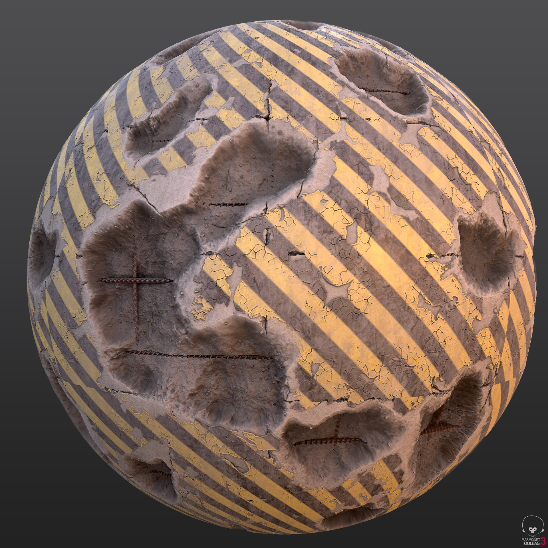 ArtStation - Bunker Concrete Wall