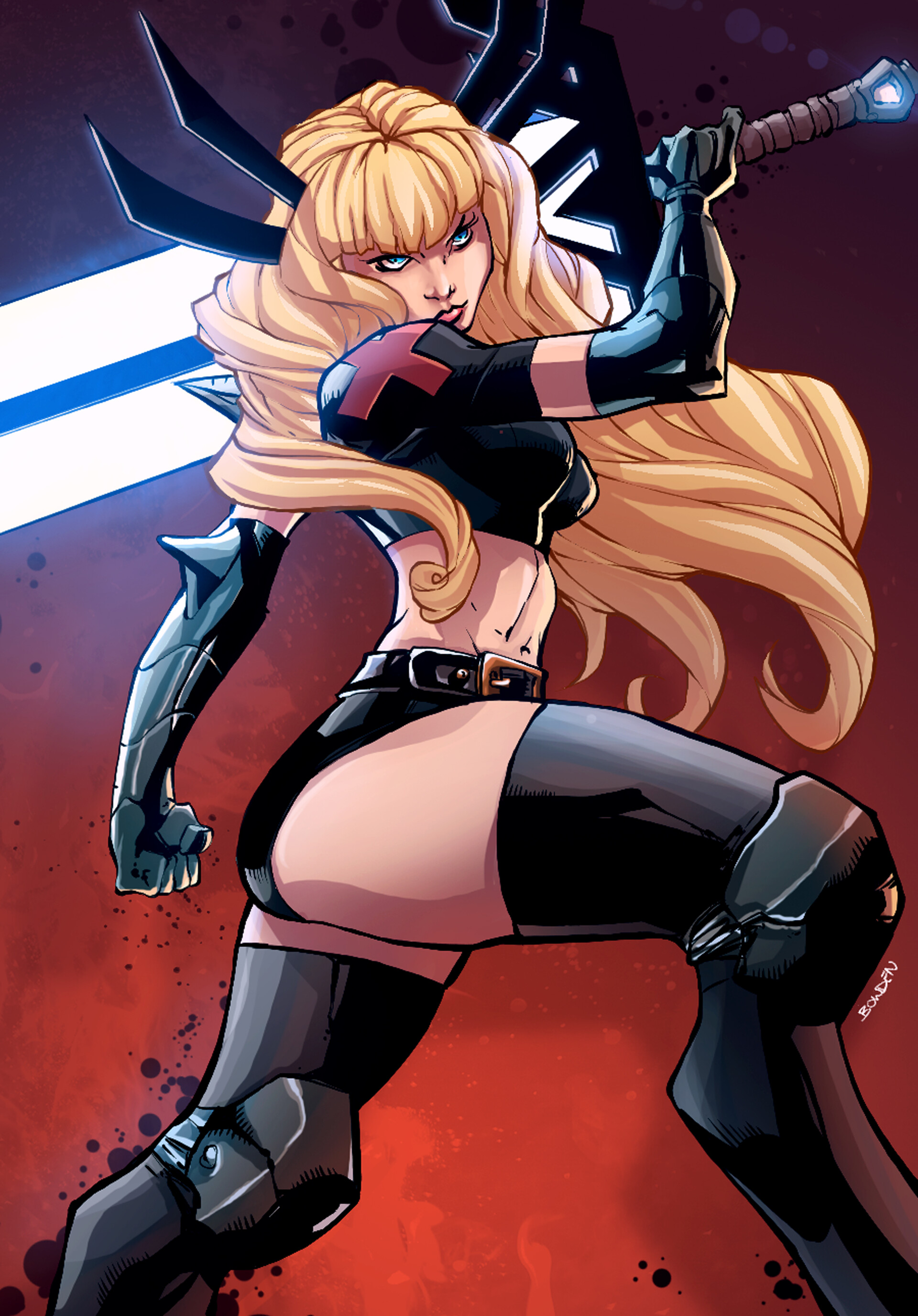 ArtStation - Magik / Illiyana Rasputin - color and inking sample