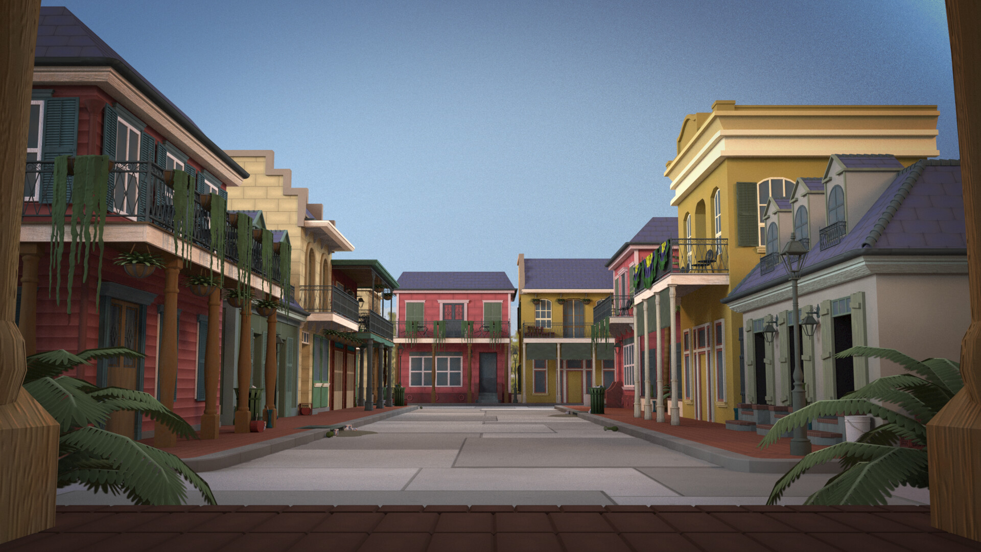 ArtStation - Imitation Bourbon Street