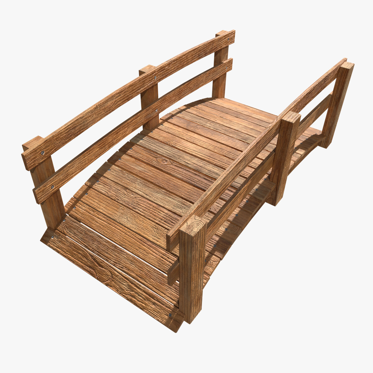 ArtStation - Wood bridge