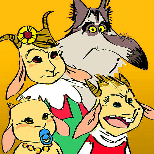 ArtStation - Shangoul, Mangoul and baby Angour