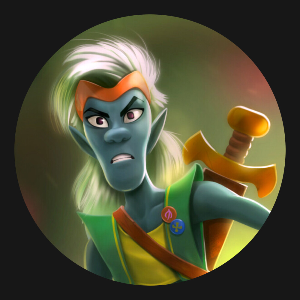 ArtStation - Blue Elf