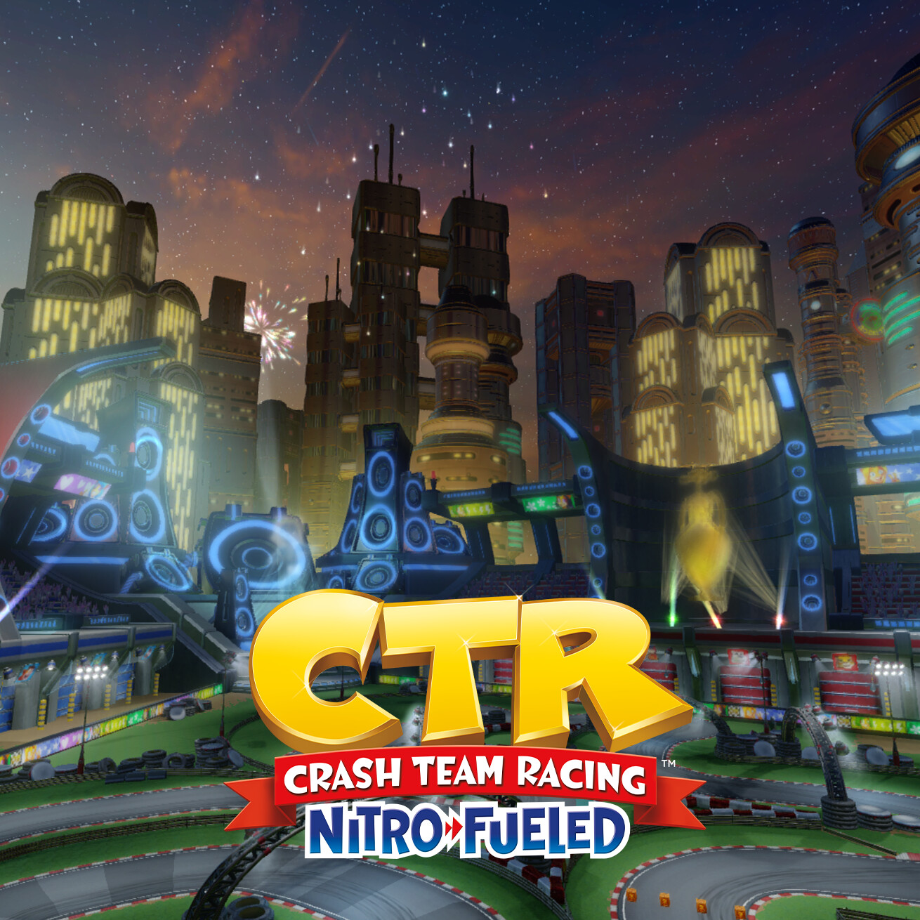 ArtStation - Crash Team Racing - Slide Coliseum Lighting
