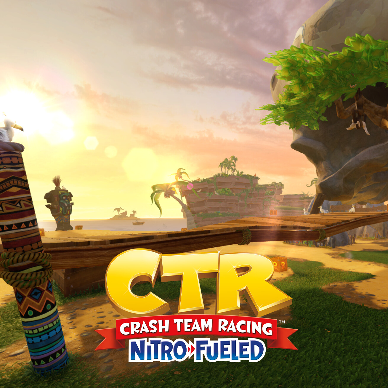 ArtStation - Crash Team Racing - Skull Crash Lighting