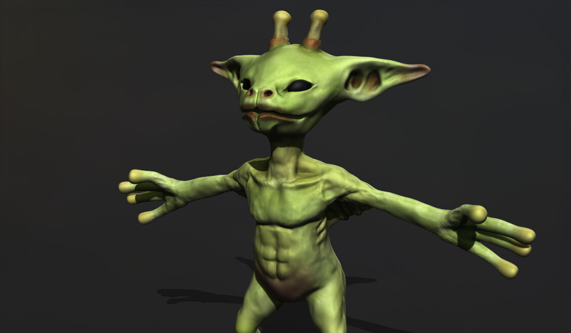 ArtStation - Alien bat