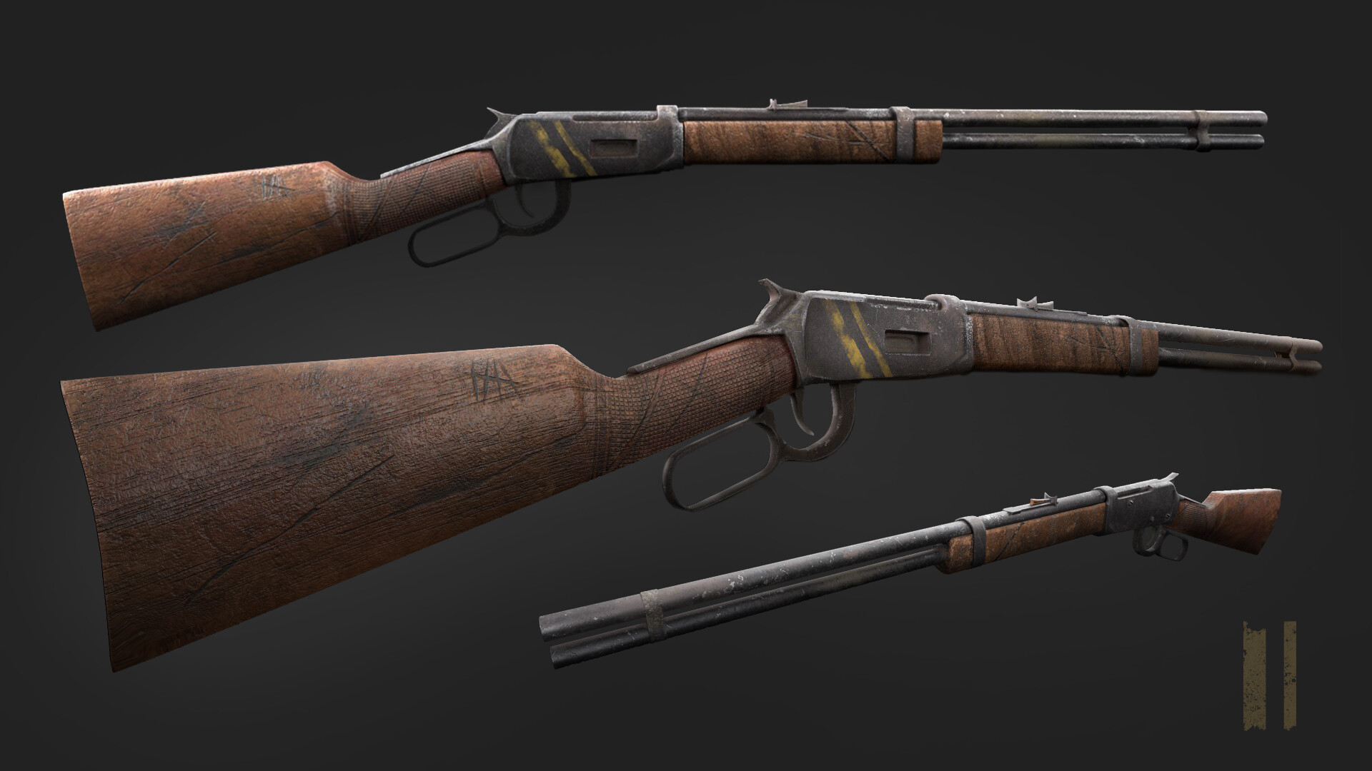 ArtStation - Lever Action Rifle, Haireezal Razman