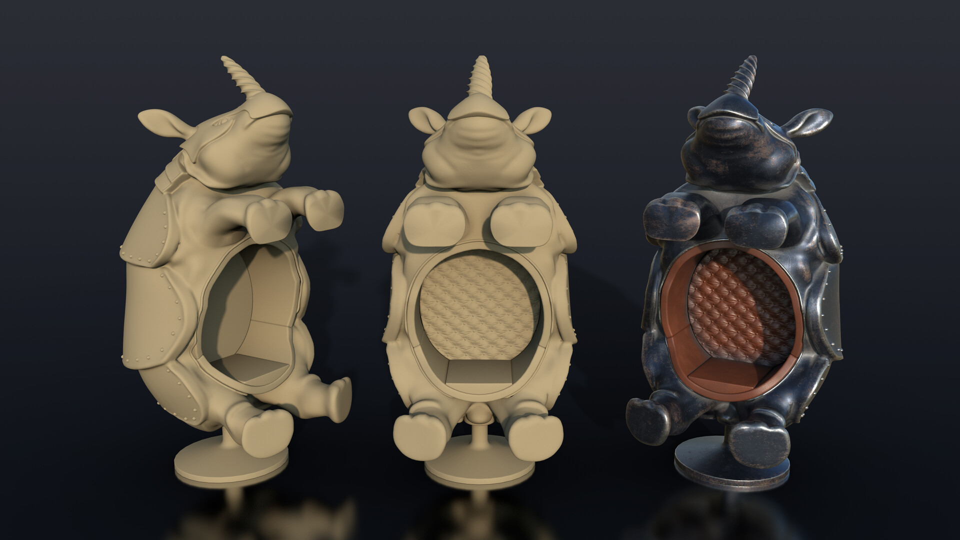 ArtStation - Rhino_Chair