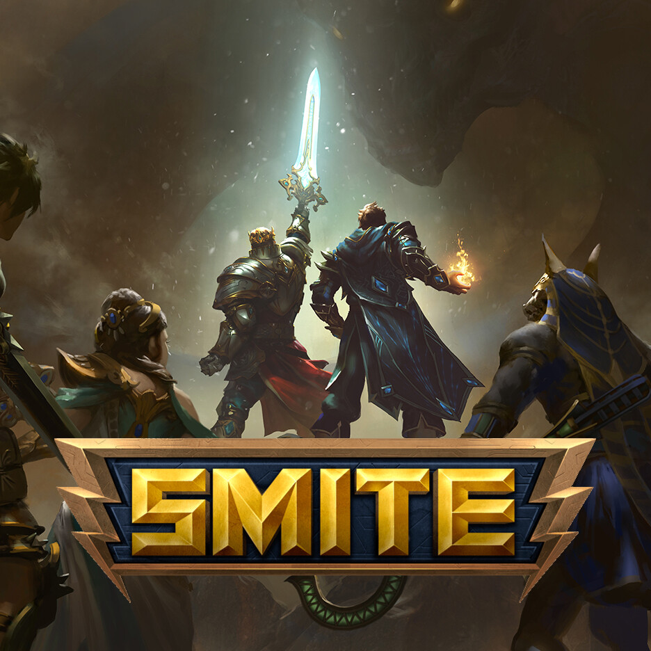 ArtStation - Smite: King Arthur & Merlin- Legend of Camelot Key Art