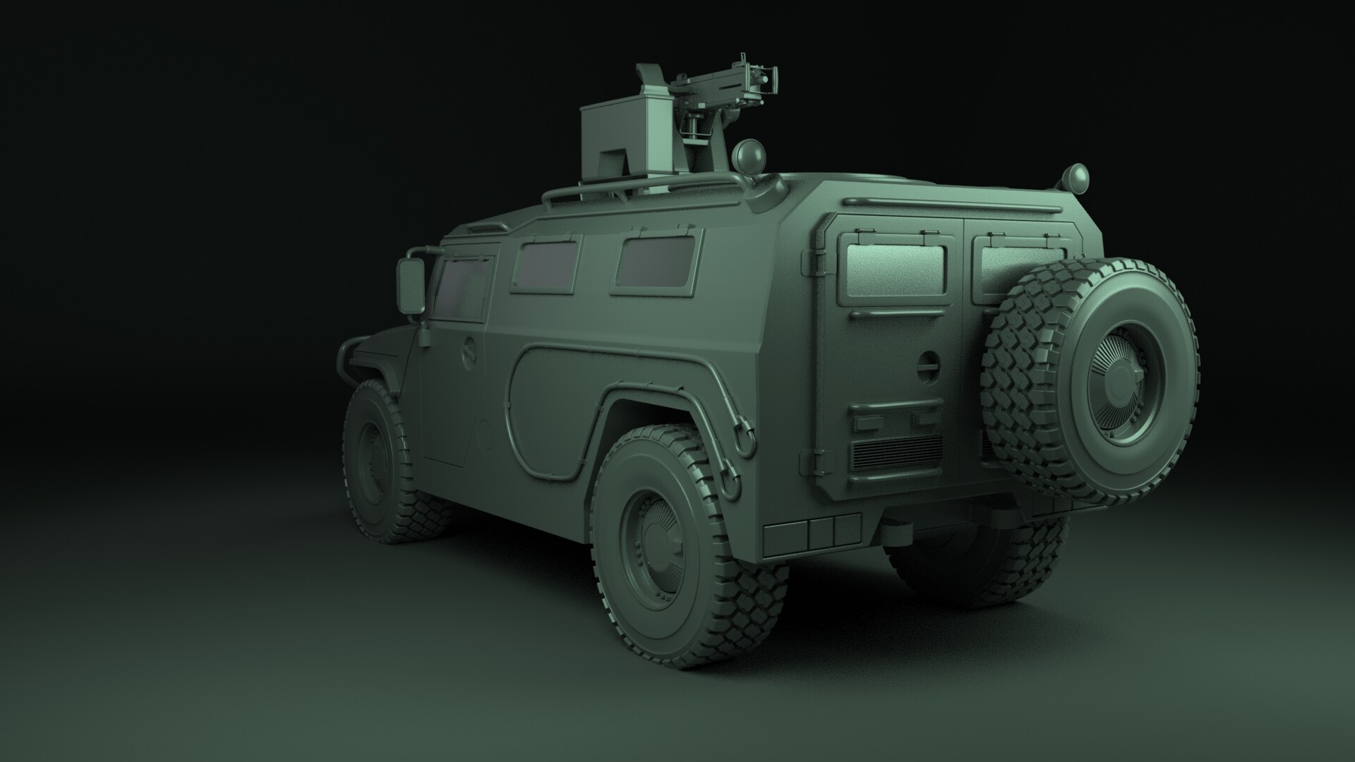 ArtStation - GAZ TIGR 2975