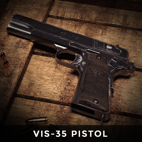 ArtStation - VIS-35 Pistol