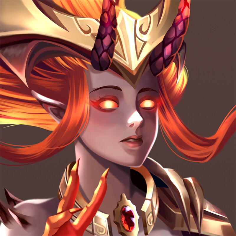 ArtStation - Nightbringer Janna