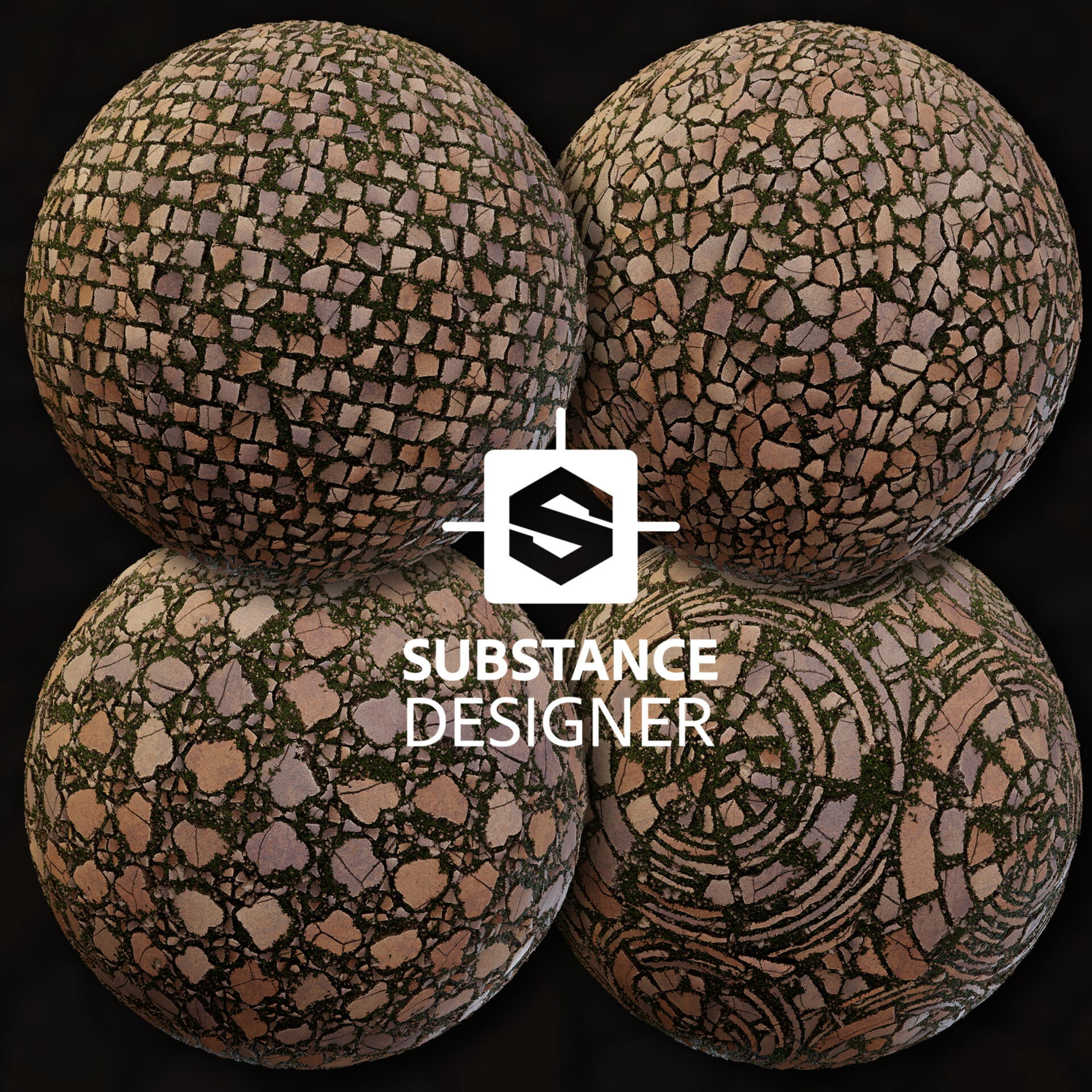 ArtStation - Procedural Pavement | Substance Designer