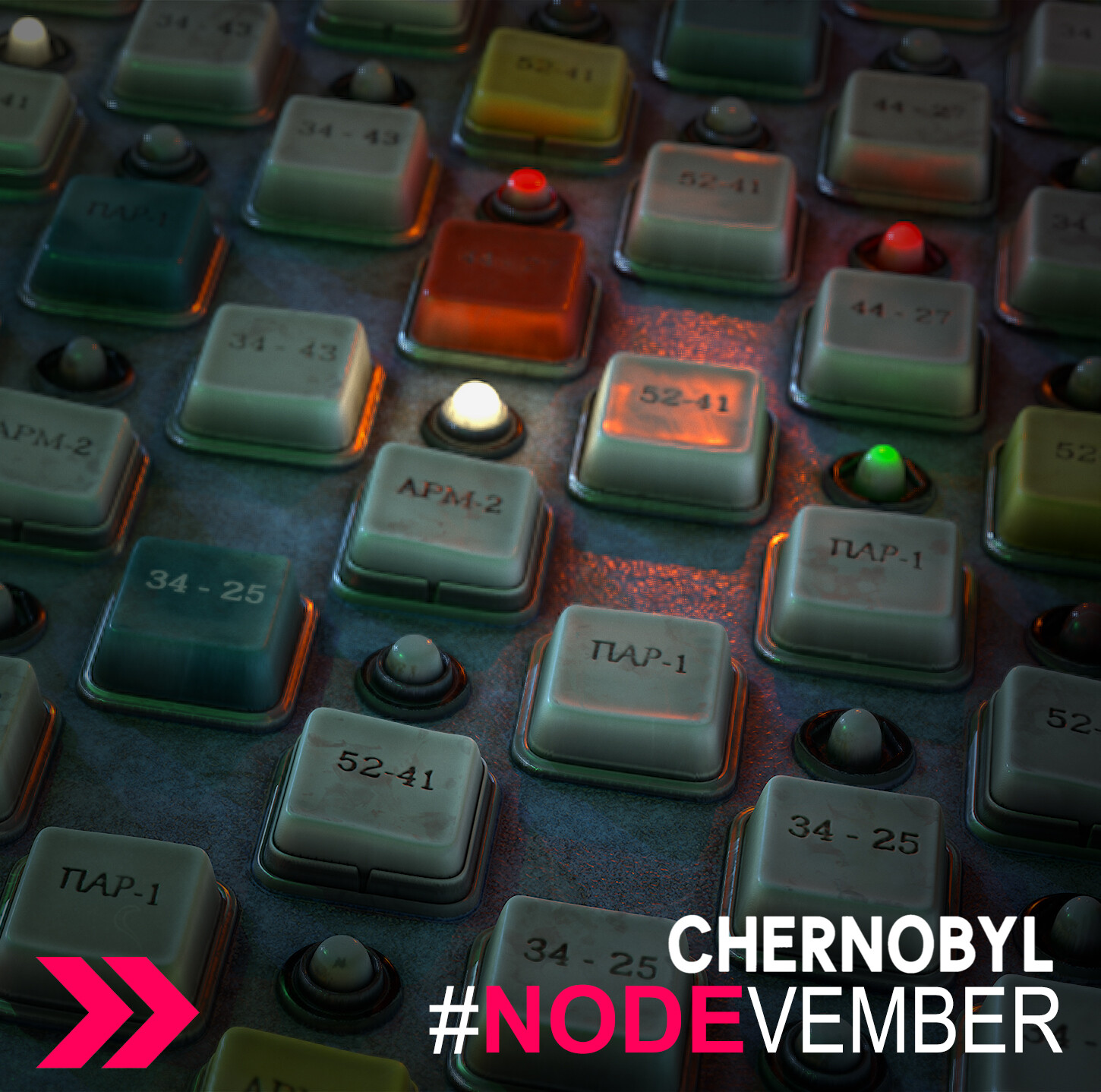 ArtStation - Chernobyl Panel Reactor #Nodevember (WINNER)