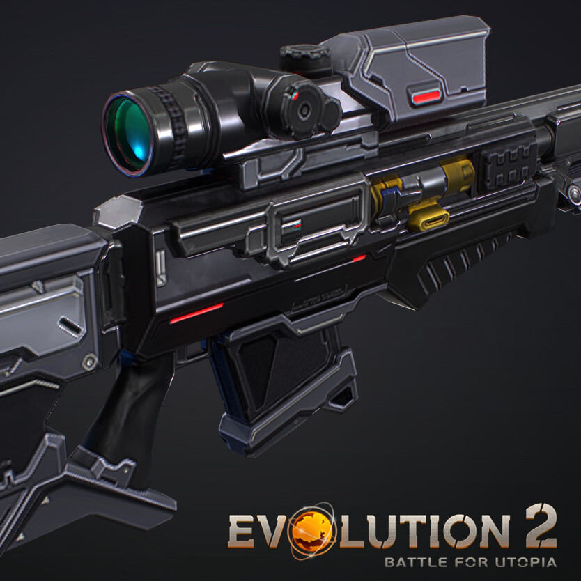 ArtStation - Evo2 weapons pack 2