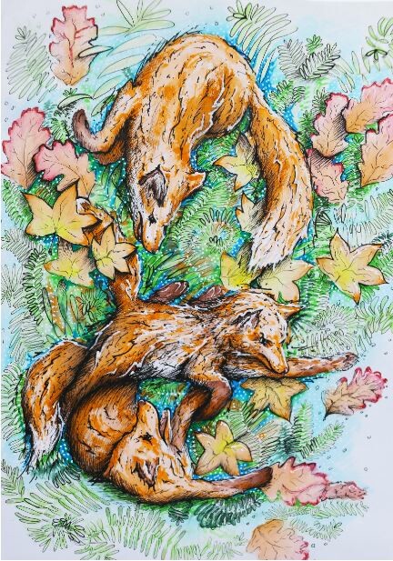 ArtStation - Fox Fight