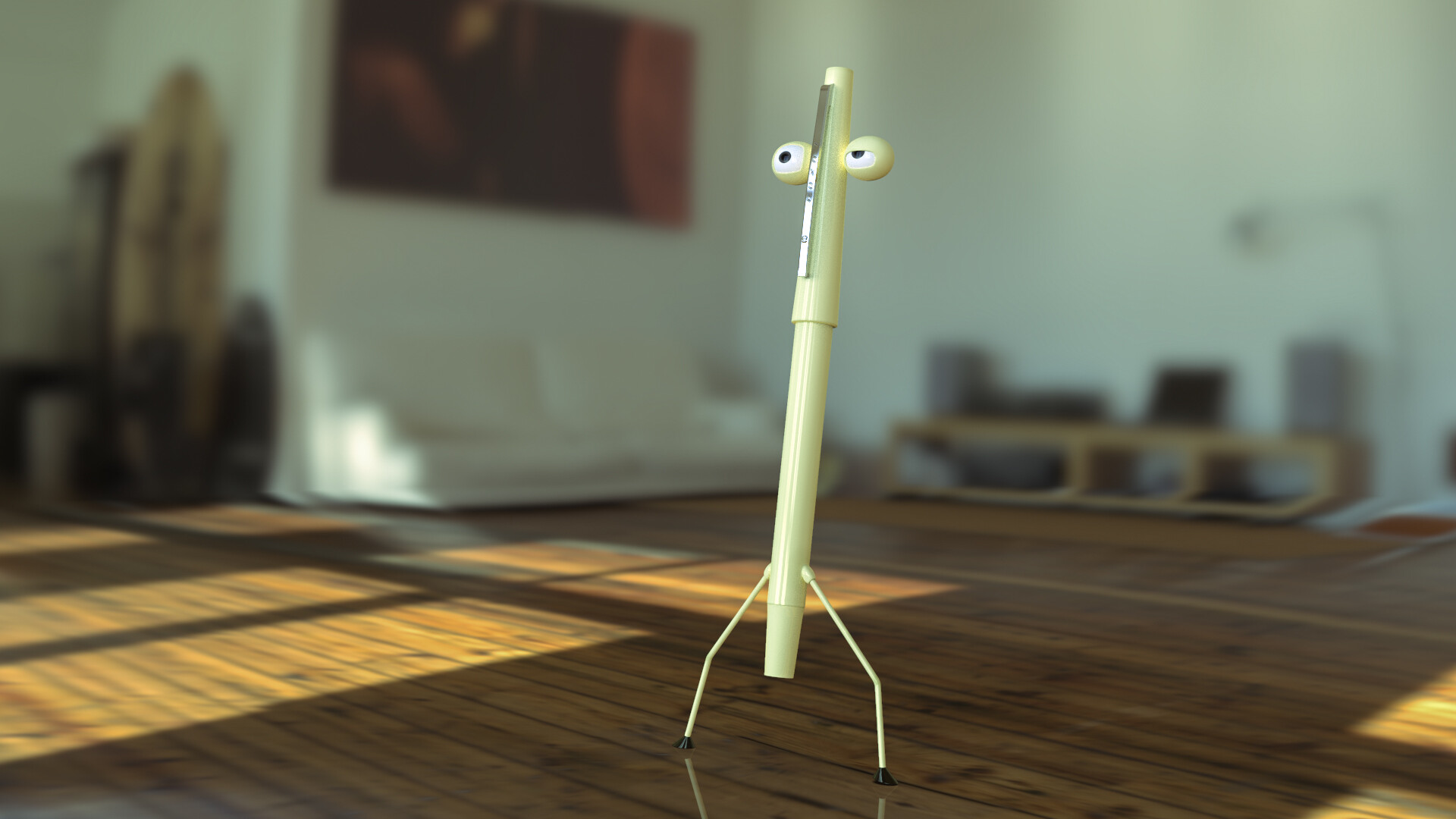 ArtStation - "Pen" 3D Character