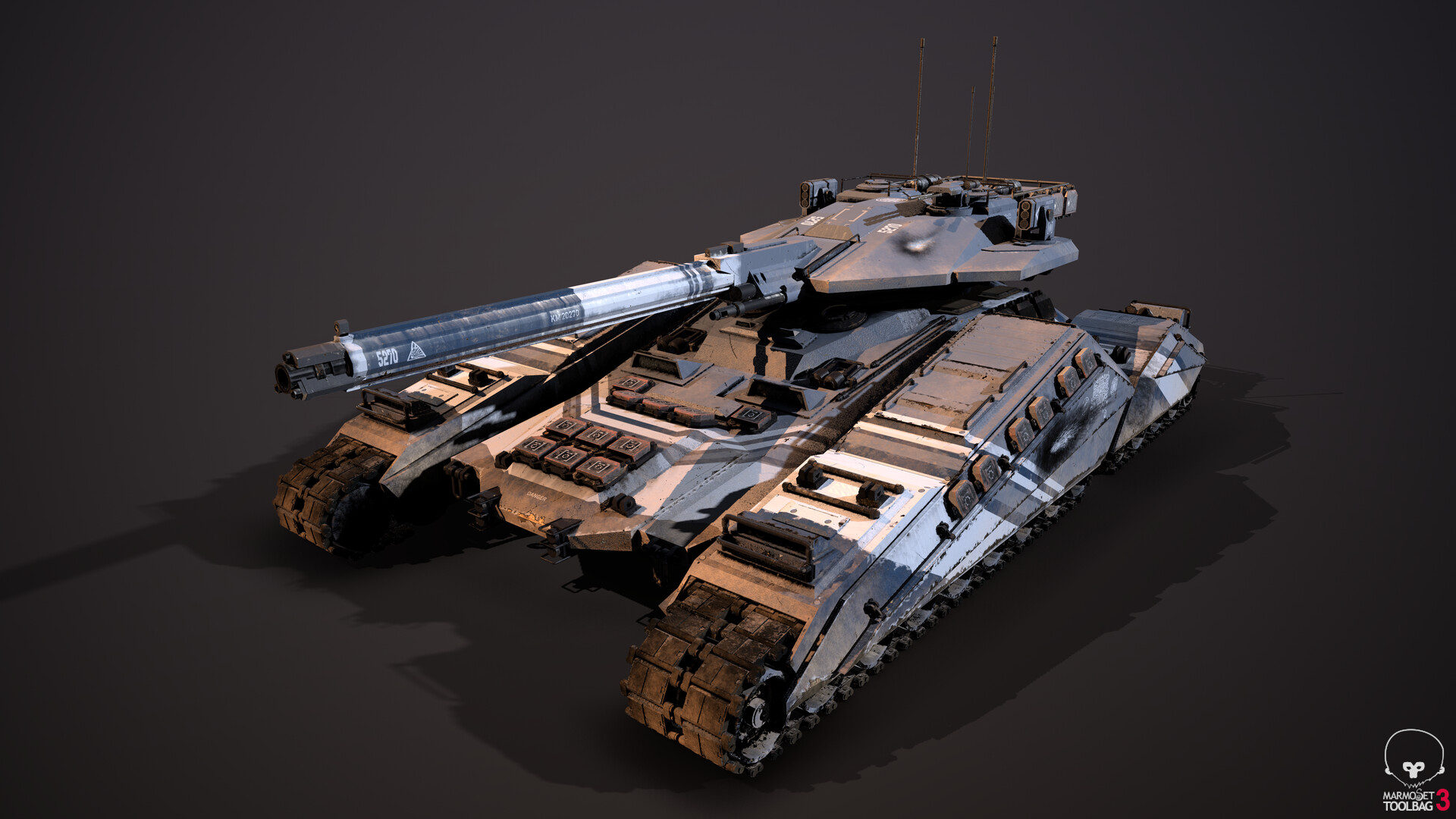 ArtStation - K3 "Haechi" Main Battle Tank