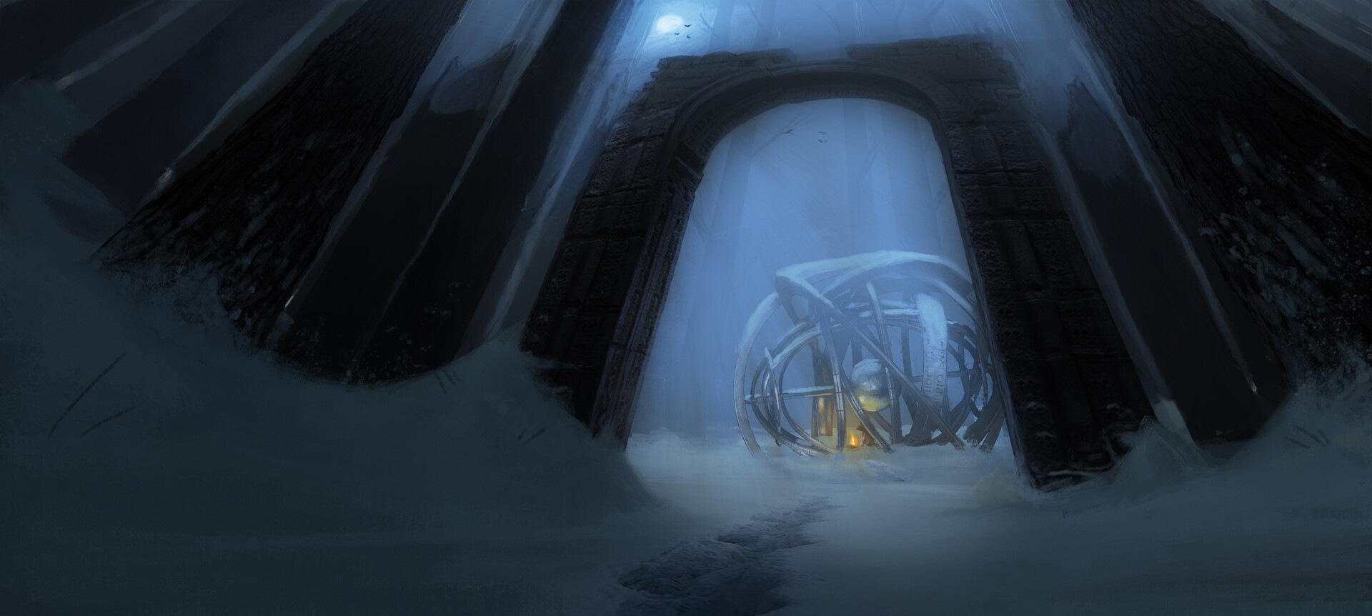 ArtStation - Time travel - concept mood