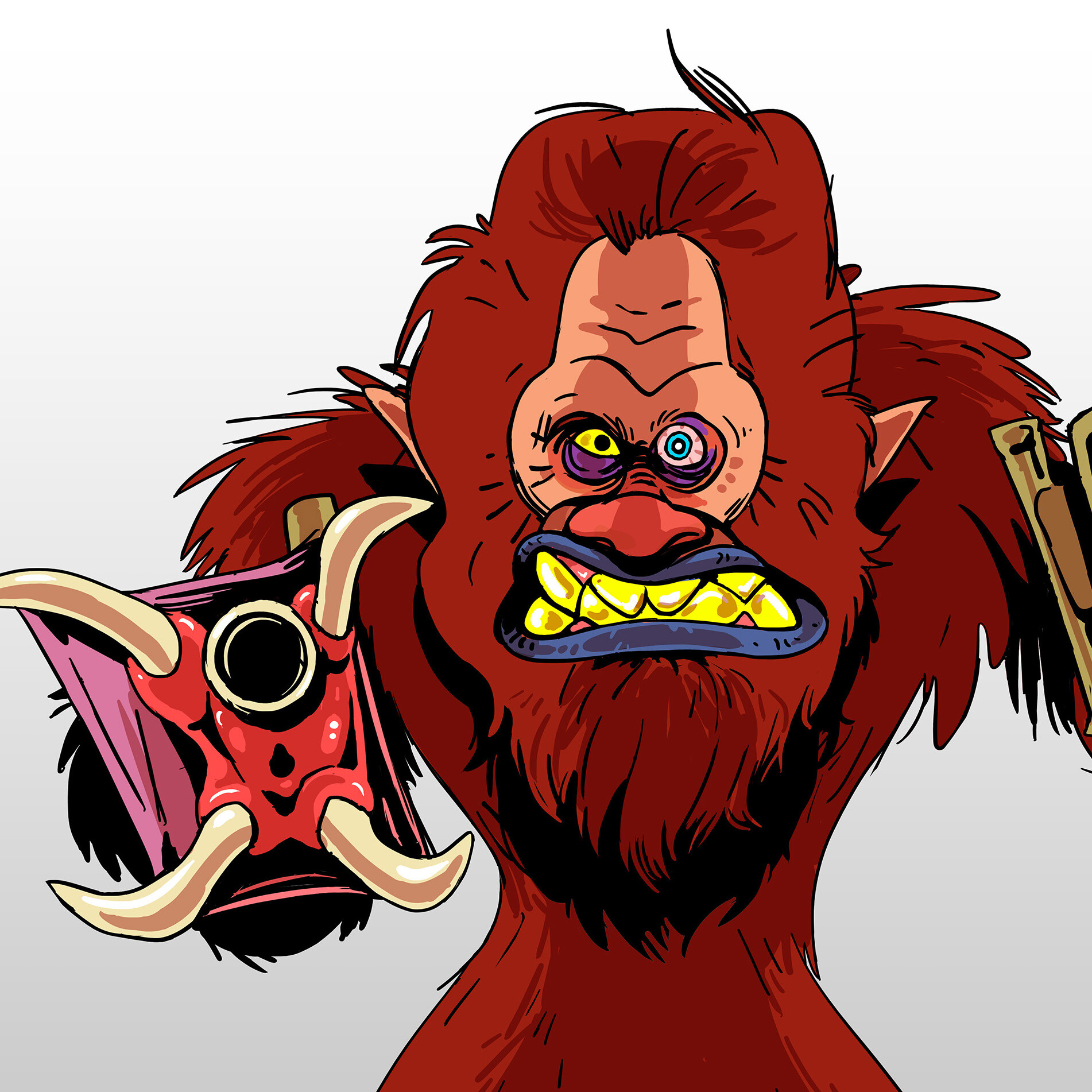 ArtStation - GUNS N HEROES : Yeti