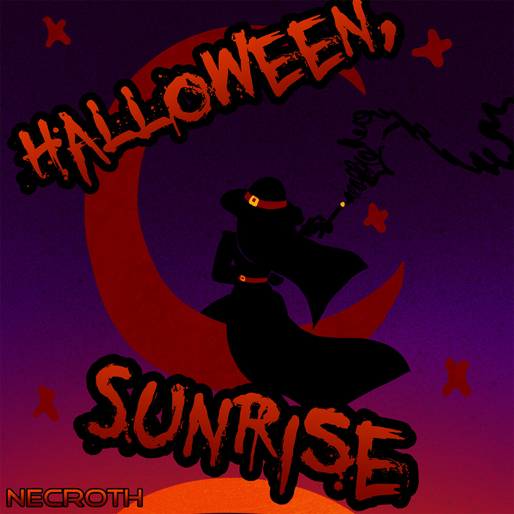 ArtStation - halloween, sunrise
